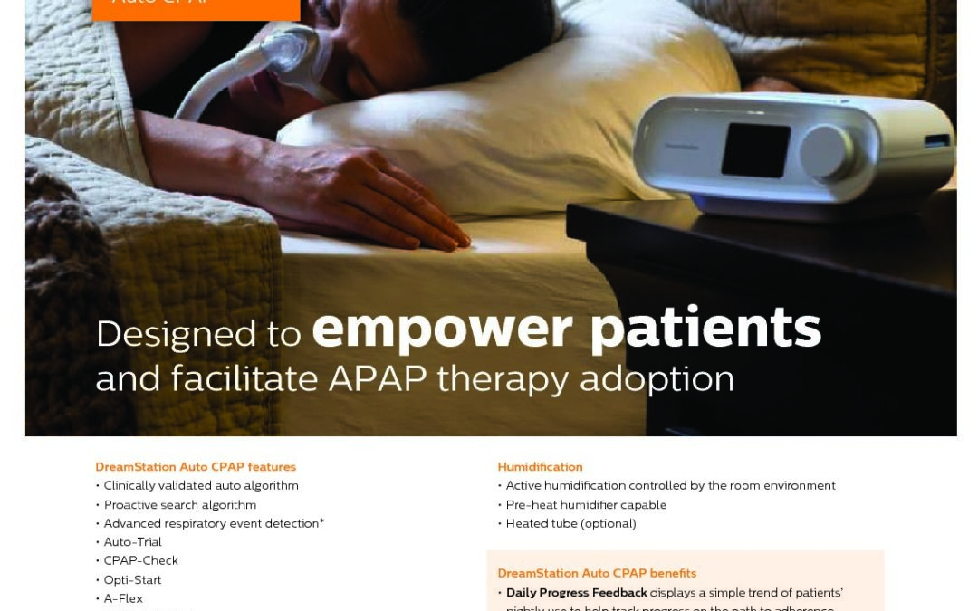 Philips Dreamstation Auto CPAP | Brochure | CPAP | Evron Home ...
