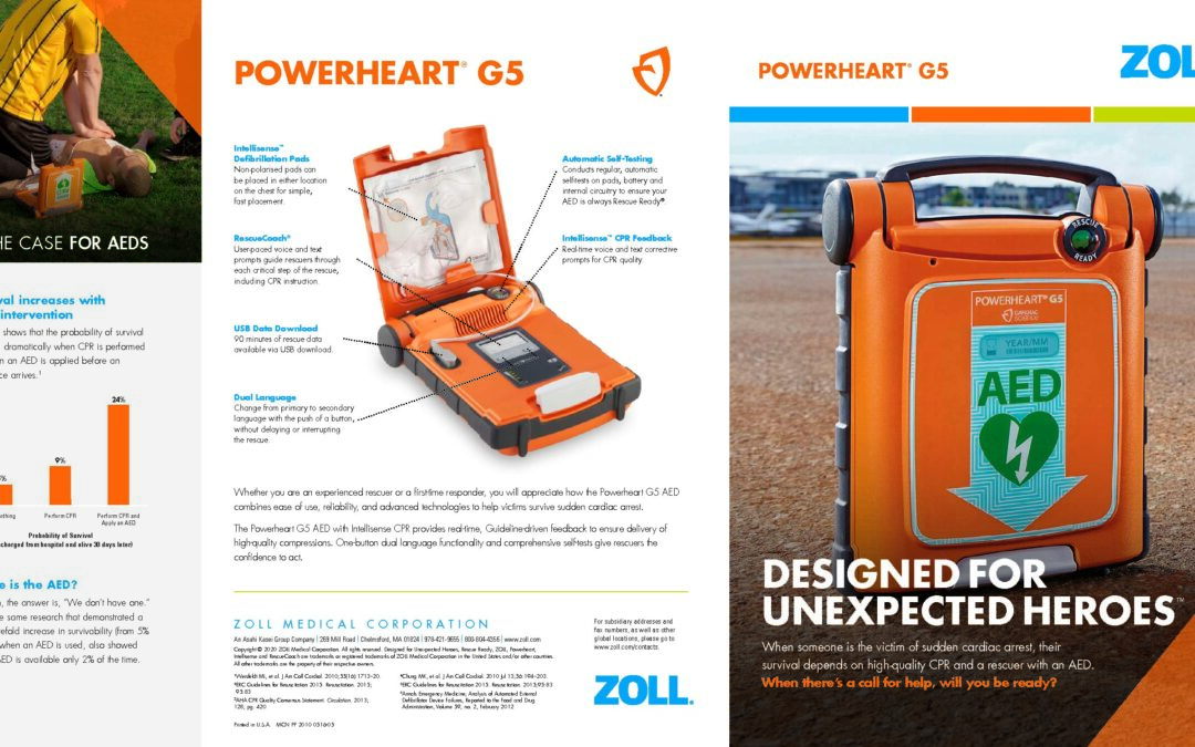 Zoll G5 AED | Brochure | Automated External Defibrillators India | Evron Healthcare - Evron